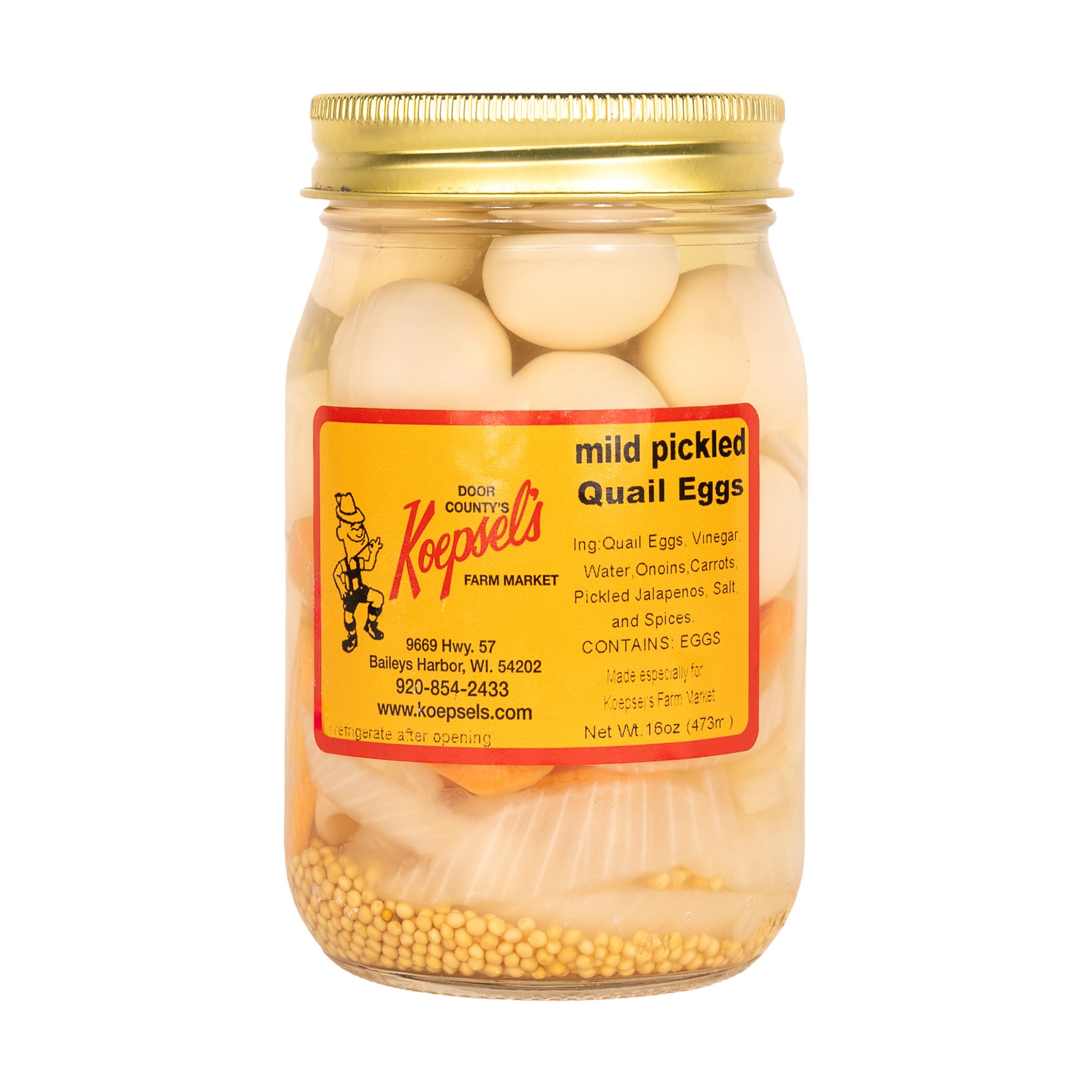 Mild Pickled Quail Eggs